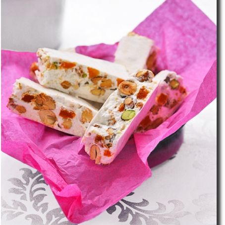 Torrone bianco morbido profumato all'arancia - (3.8/5)